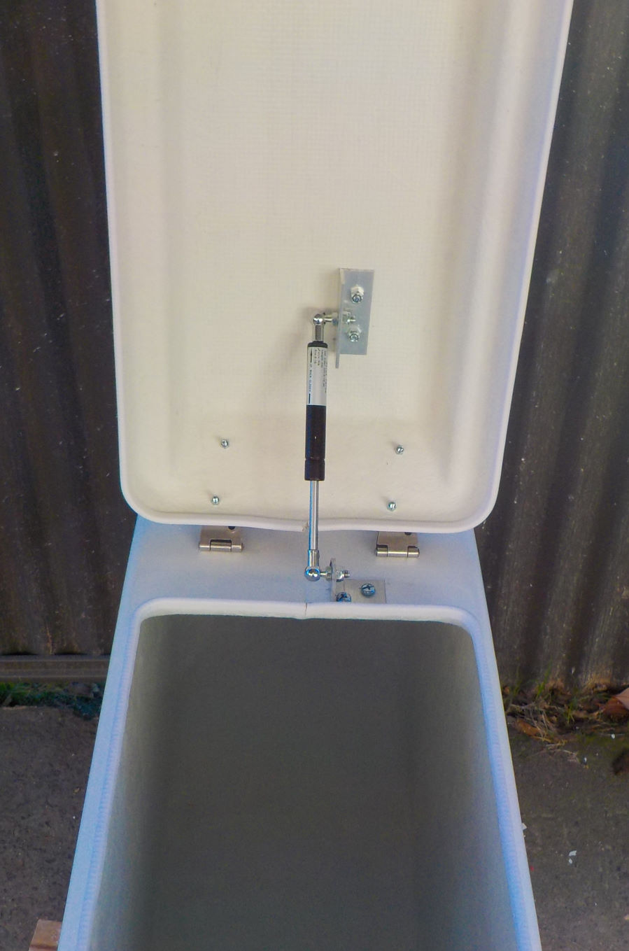 Moulding fibreglass Helicopter Pods | Custom Fibreglassing